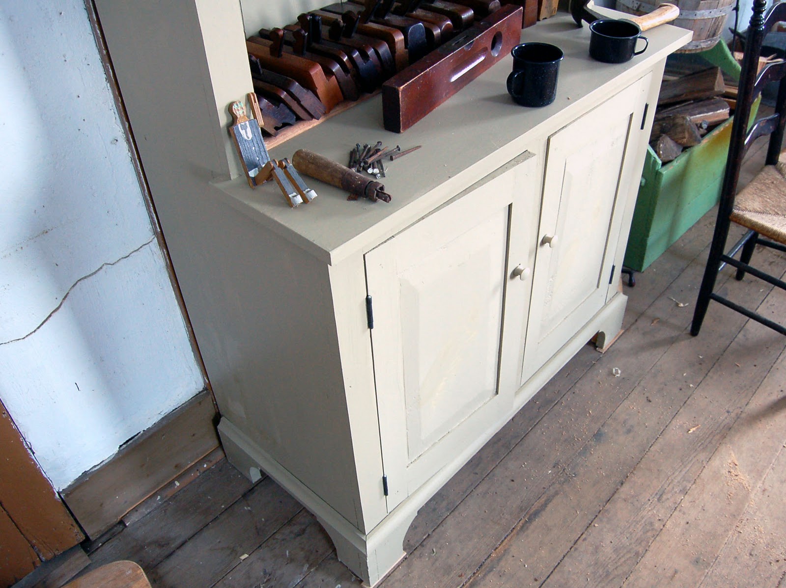 The Old House Blog: Handmade Step Back Cupboard