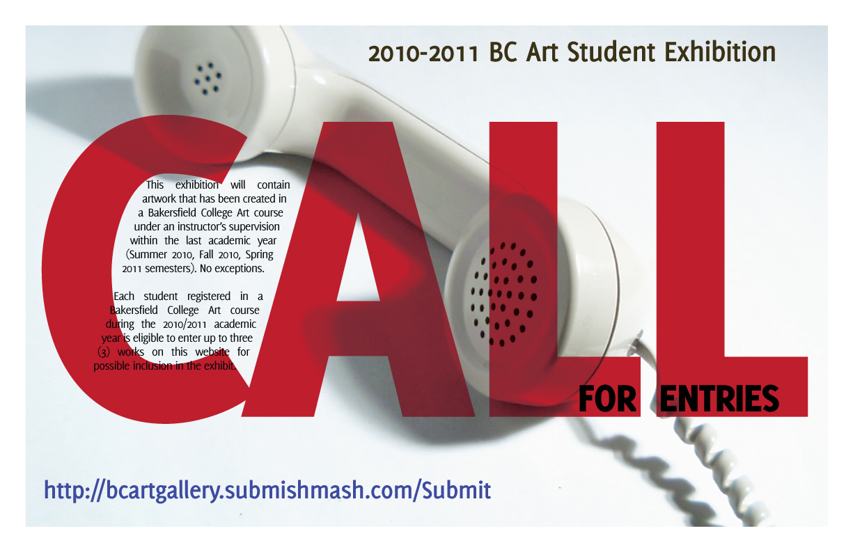 Bakersﬁeld College / Art Department: Call for entries - attention BC ...