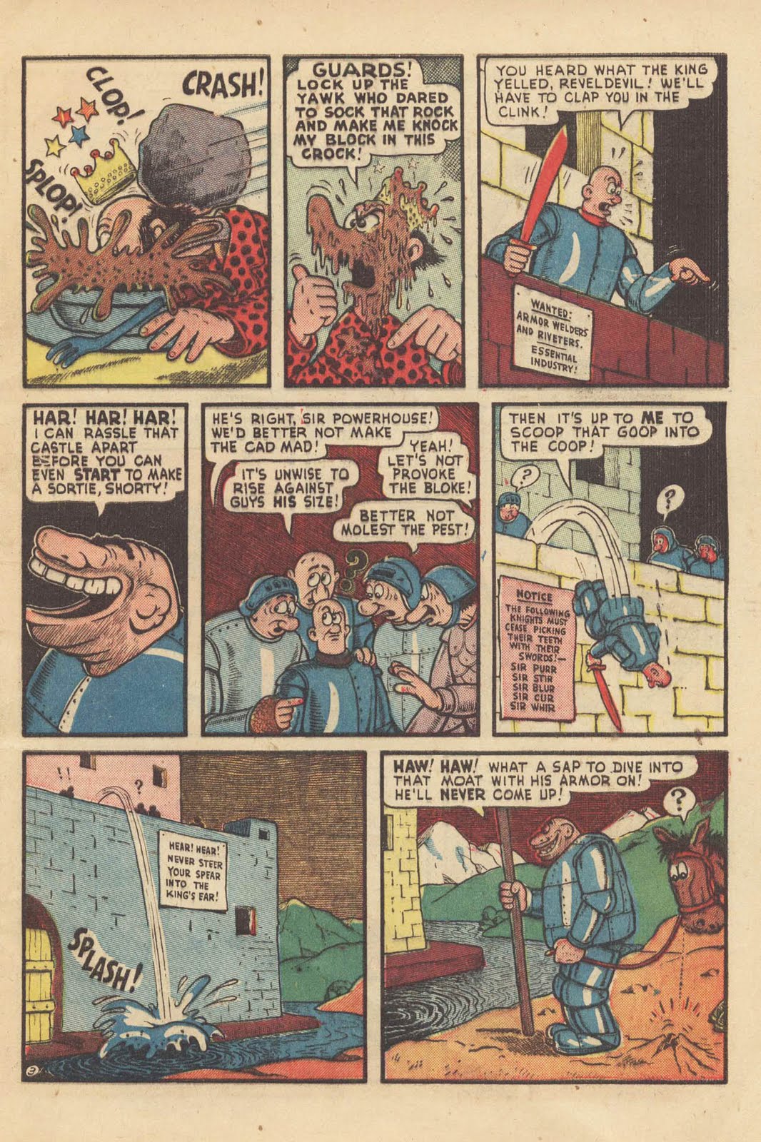 Four-Color Shadows: Powerhouse Pepper-Basil Wolverton-1945