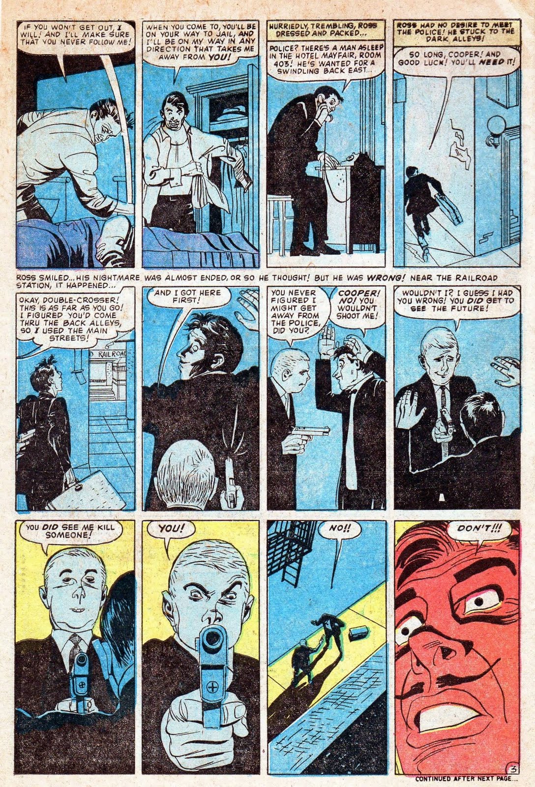 Four-Color Shadows: The Last Look-Bernie Krigstein-1957