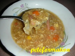 PeteFormation Foodie Adventure: Mock Sharkfin Soup with Sausage Strips ...