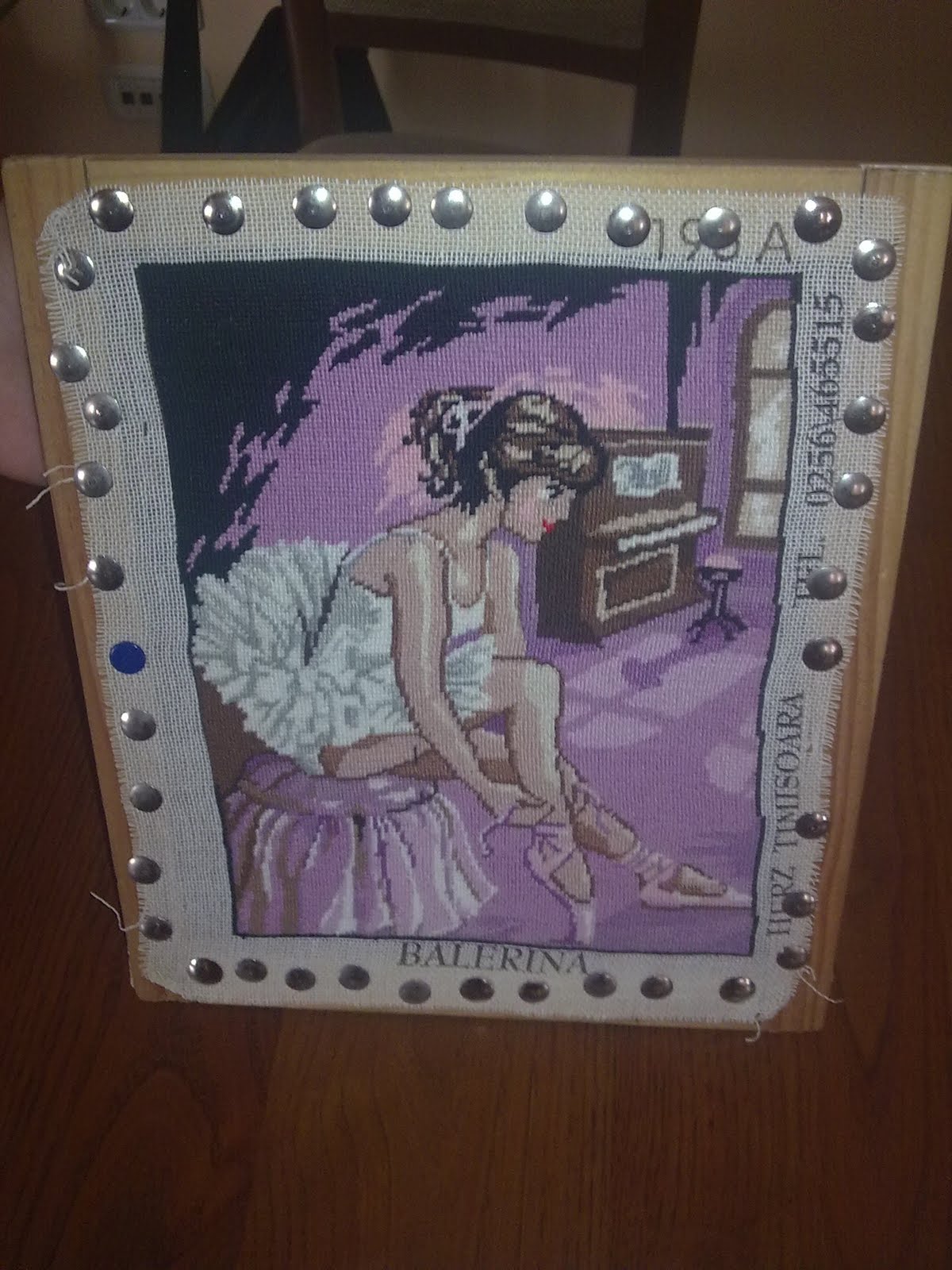 OliStudio: :: Goblen cusut cu multa migala "Mica Balerina"- 115 euro