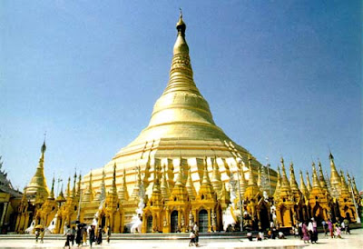 BEAUTIFUL ISLAND: Shwedagon Pagoda ; The Holiest Symbol in Myanmar (Burma)