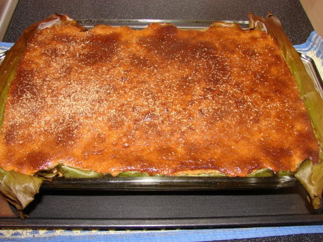 Filipino Biko (Glutinous rice pudding)