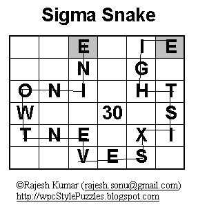 Sigma Snake: S1 Solution