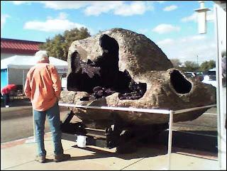 Adventures of the Galloping Grandparents: Tucson - Largest Geode ...