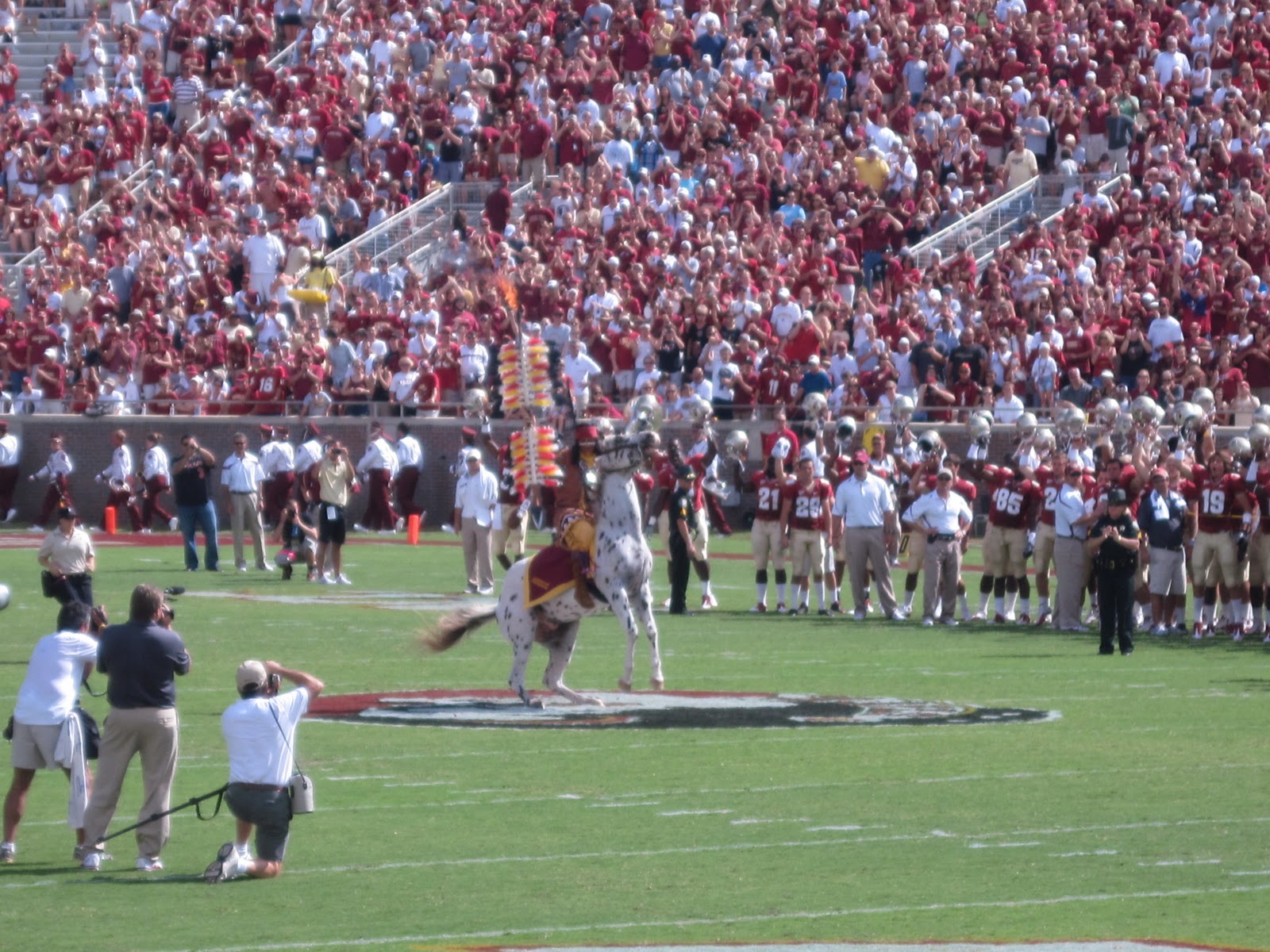 FSU Tomahawk Chop: FSU-Wake Forest photos