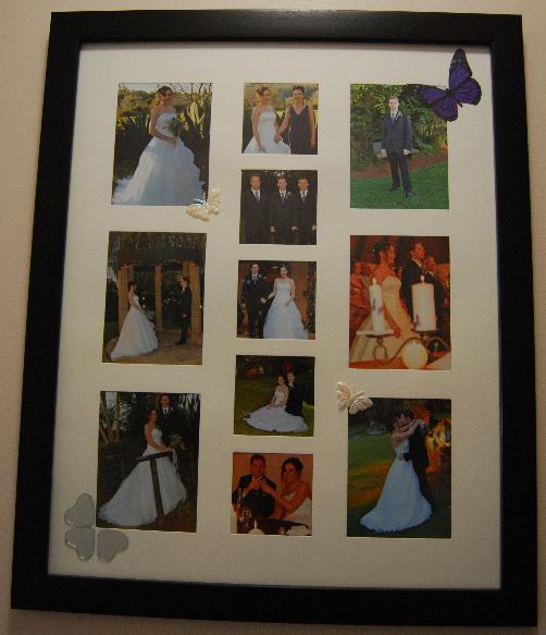 Naturally Me Creations: Decorating Picture Frames - My Wedding & Honeymoon