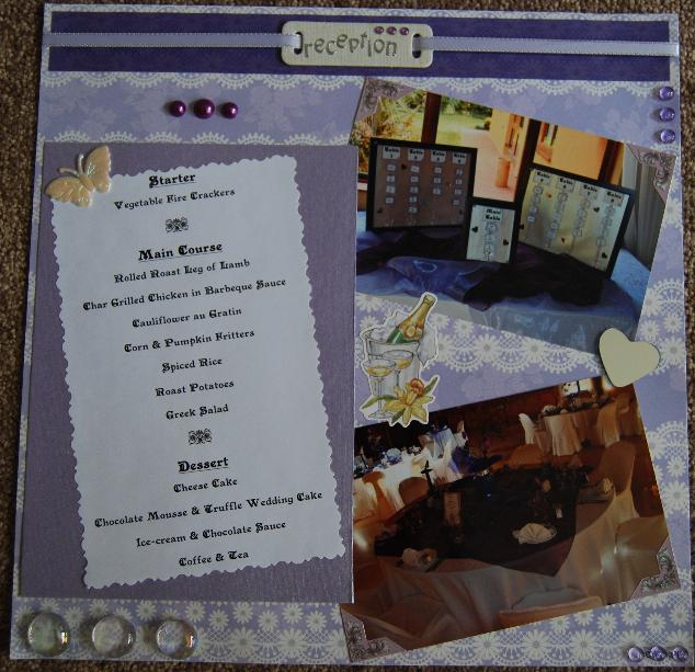 Naturally Me Creations: Wedding Album Project - Part 3