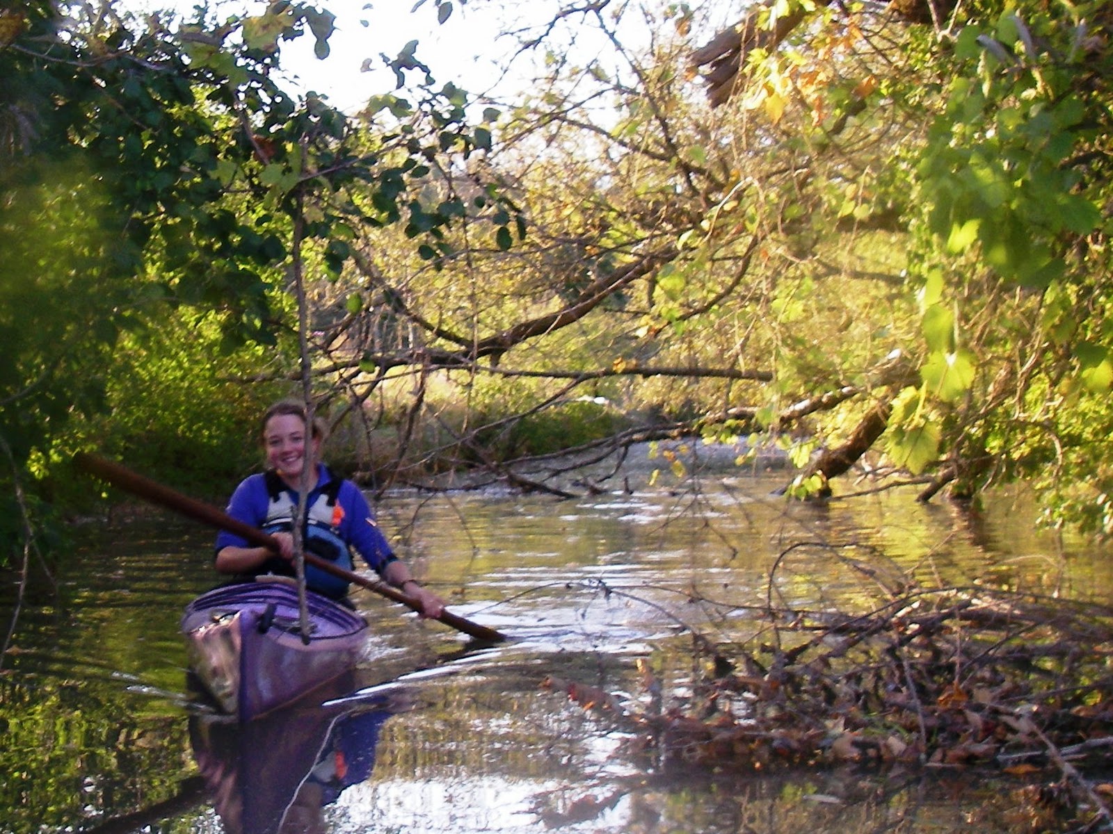 the naked kayaker: about