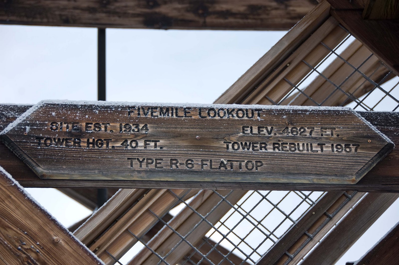 From Where I'm Standing: five mile butte fire lookout