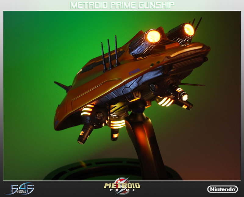 El Coleccionista: Replica del primer Metroid Gunship