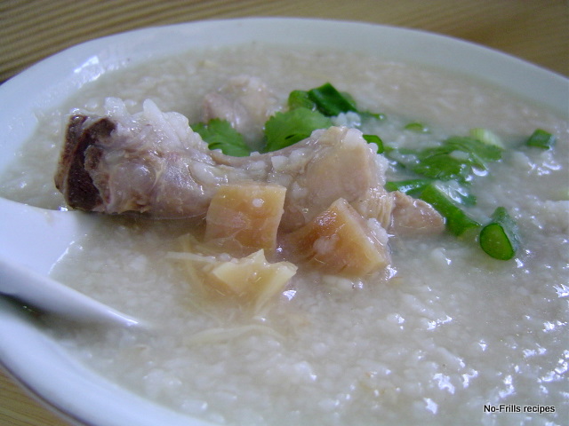 Chicken Porridge ~ Congee