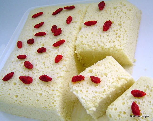 Steamed sponge cake ~ 'Malaysian Monday no. 4'