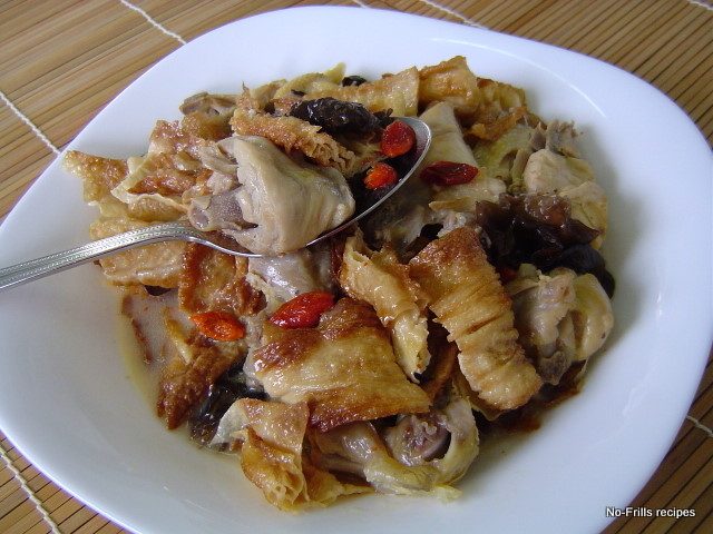 Braised chicken with preserved beancurd ~ Foo Yue Kai