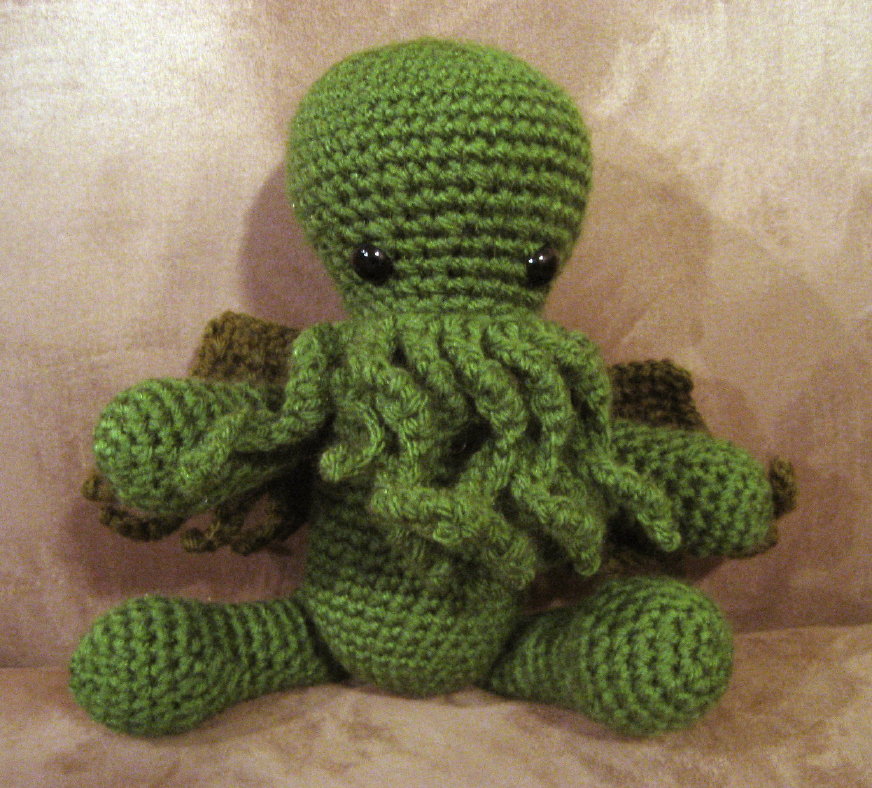 Cthulhu Crochet and Cousins: Corrections to Cuddly Cthulhu Pattern