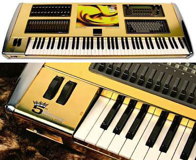 Limited Edition NeKo LUX Pure Gold Keyboard - LUXUO