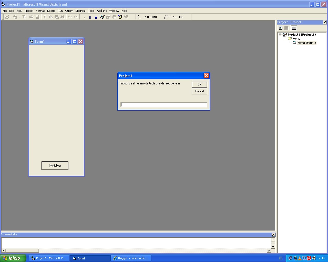 cuaderno de programacion: Visual Basic