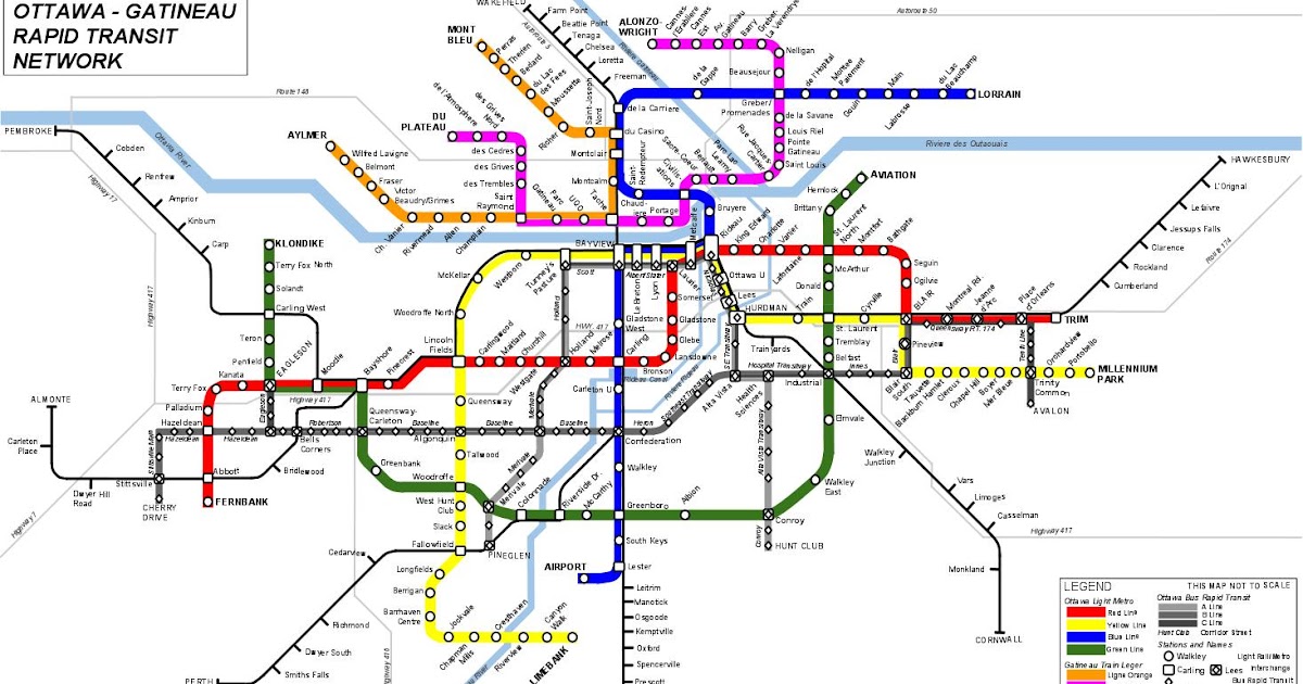 Public Transit in Ottawa: A dream transit plan for Ottawa...
