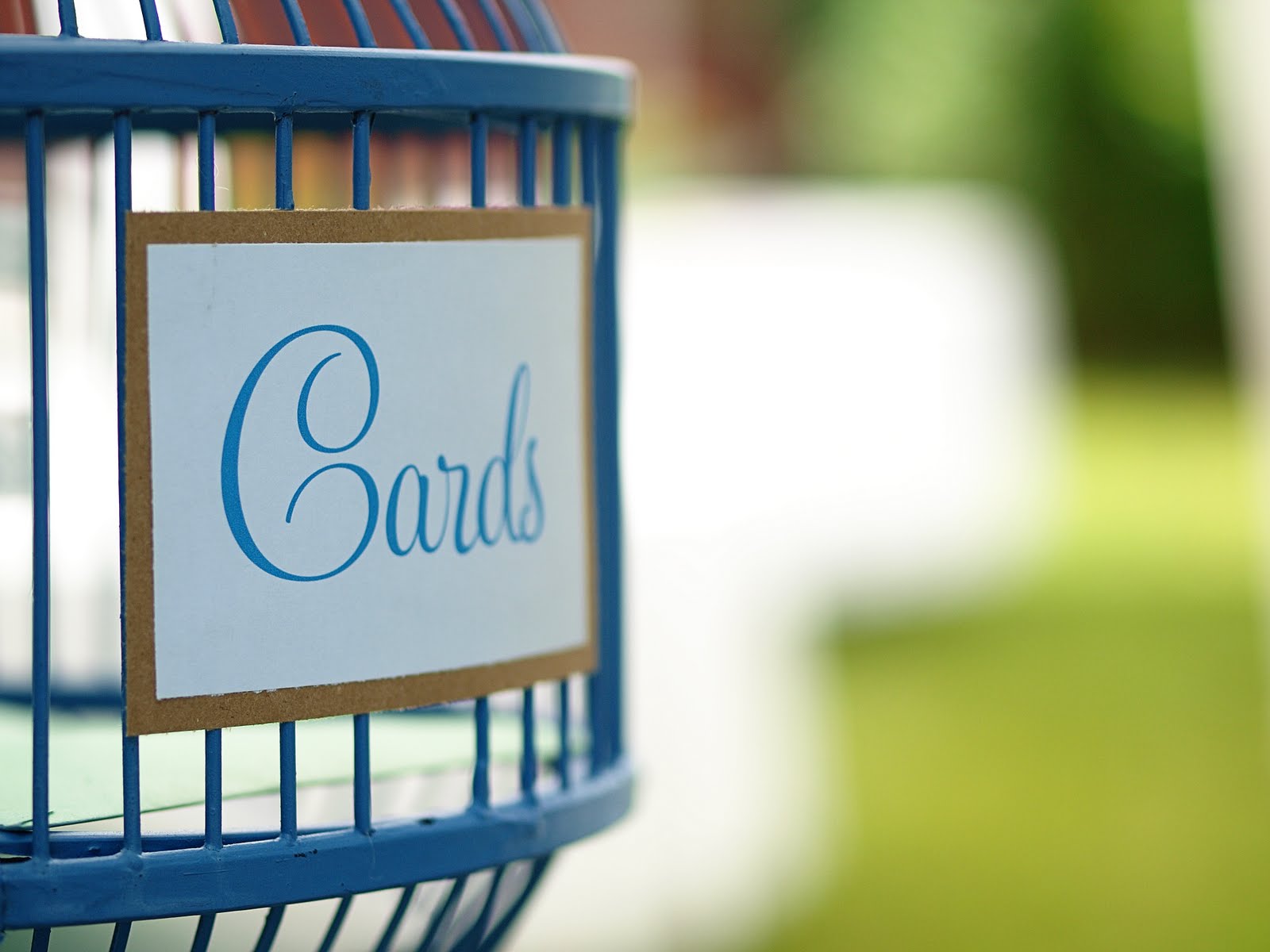 miss fancy pants (the bride): DIY: card box (er, cage)