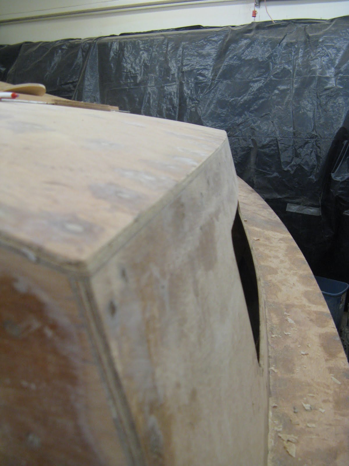 Hartley TS14 Construction: Companionway Frame
