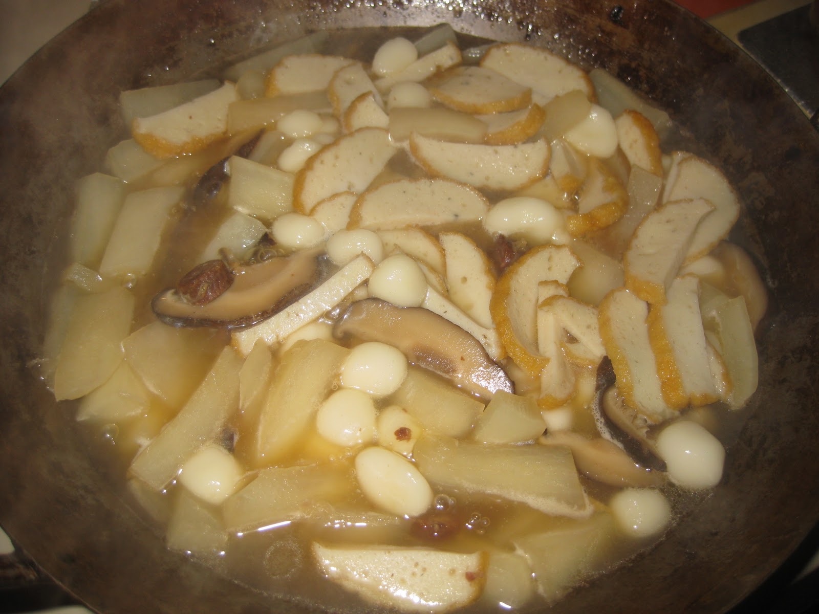 Peking Duck con Platanos: Tang Yuan or Winter Solstice Soup