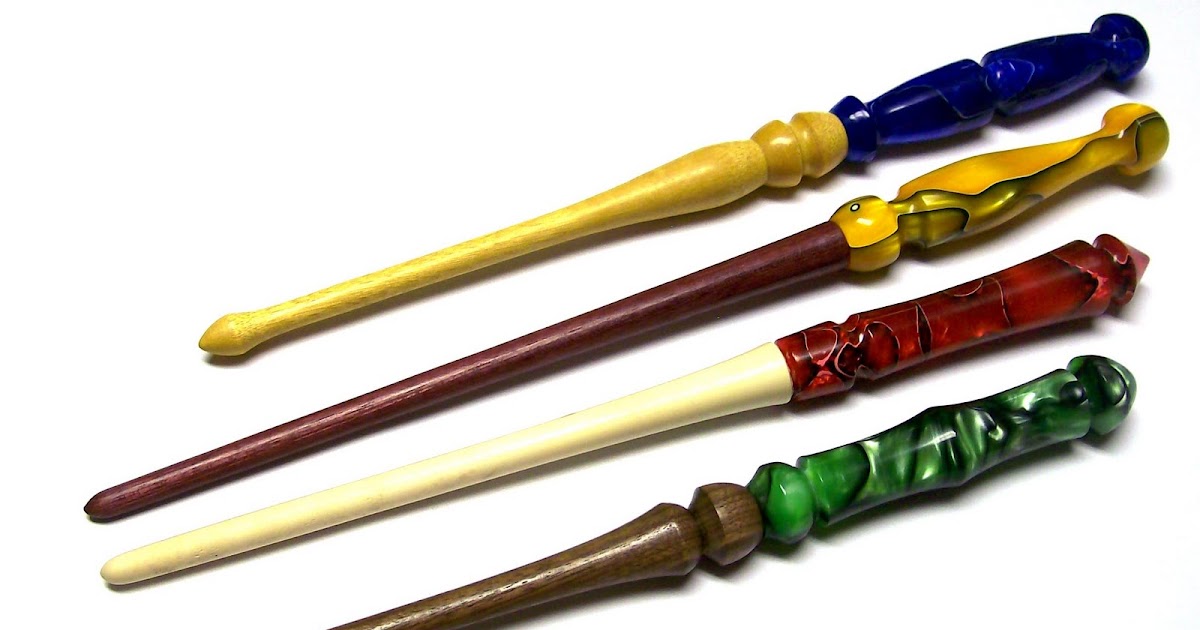 Mike's Woodwork By Design: Wizarding School House Wands
