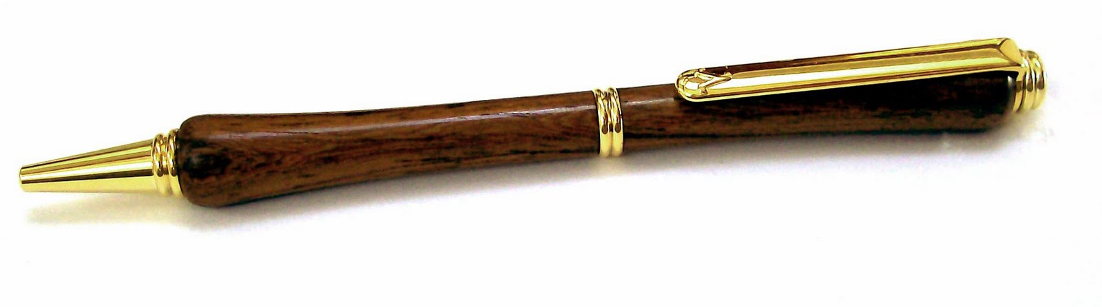 Mike's Pens By Design: Beaded Slimline Pen - Burmese Rosewood