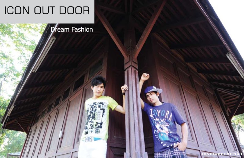 M y a n m a r H u n k s: Chit Htike and Myo Thet Khaing