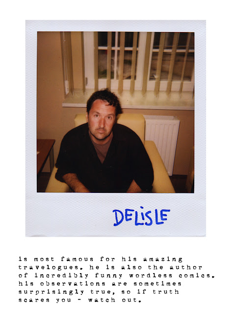 The Comic Roids Project: #21 - Guy Delisle