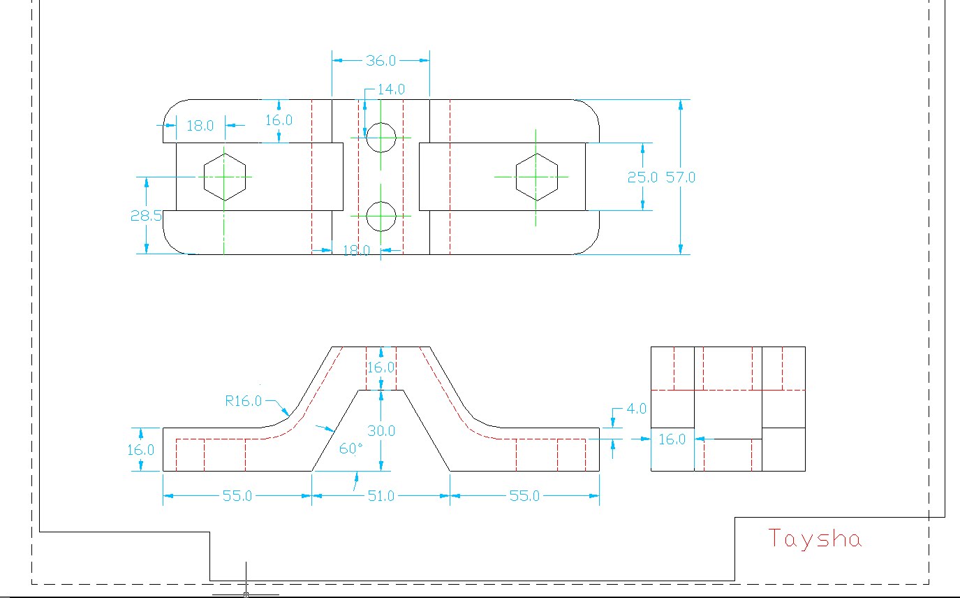 Orthographic Projections Problem 4 Engineeringdrawing