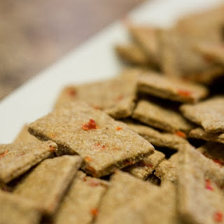 Edible Earth | Home Kitchen | 647 520 1683: Roasted Red Pepper Crackers