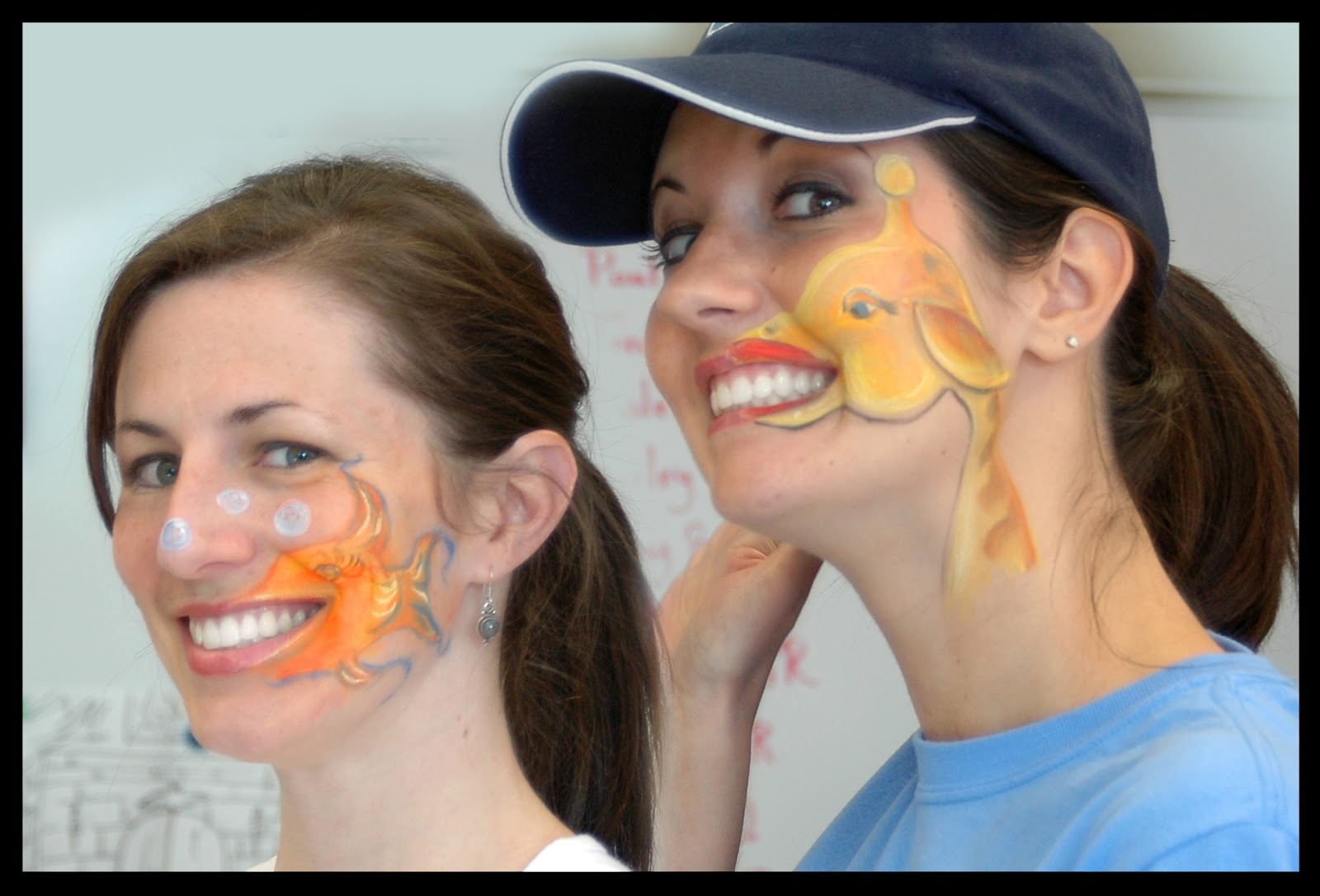 Fickle Little Pickle: Funny Face Painting