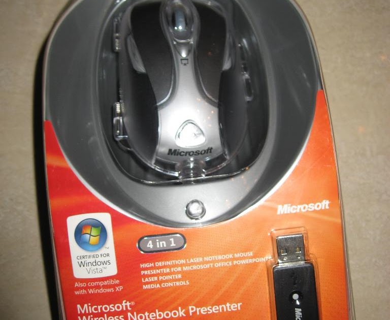 ARogan: Microsoft Wireless Notebook Presenter Mouse 8000 (bluetooth)