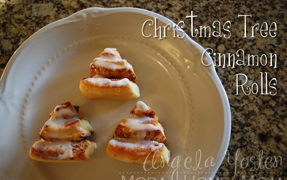 Angela Yosten: Christmas Tree Cinnamon Rolls