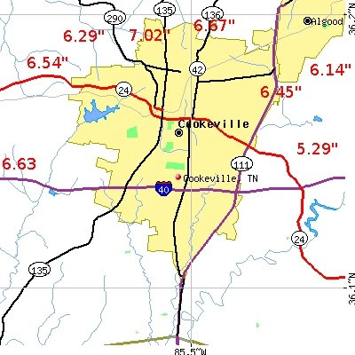 The Weather Guy: Cookeville Rainfall Measurements