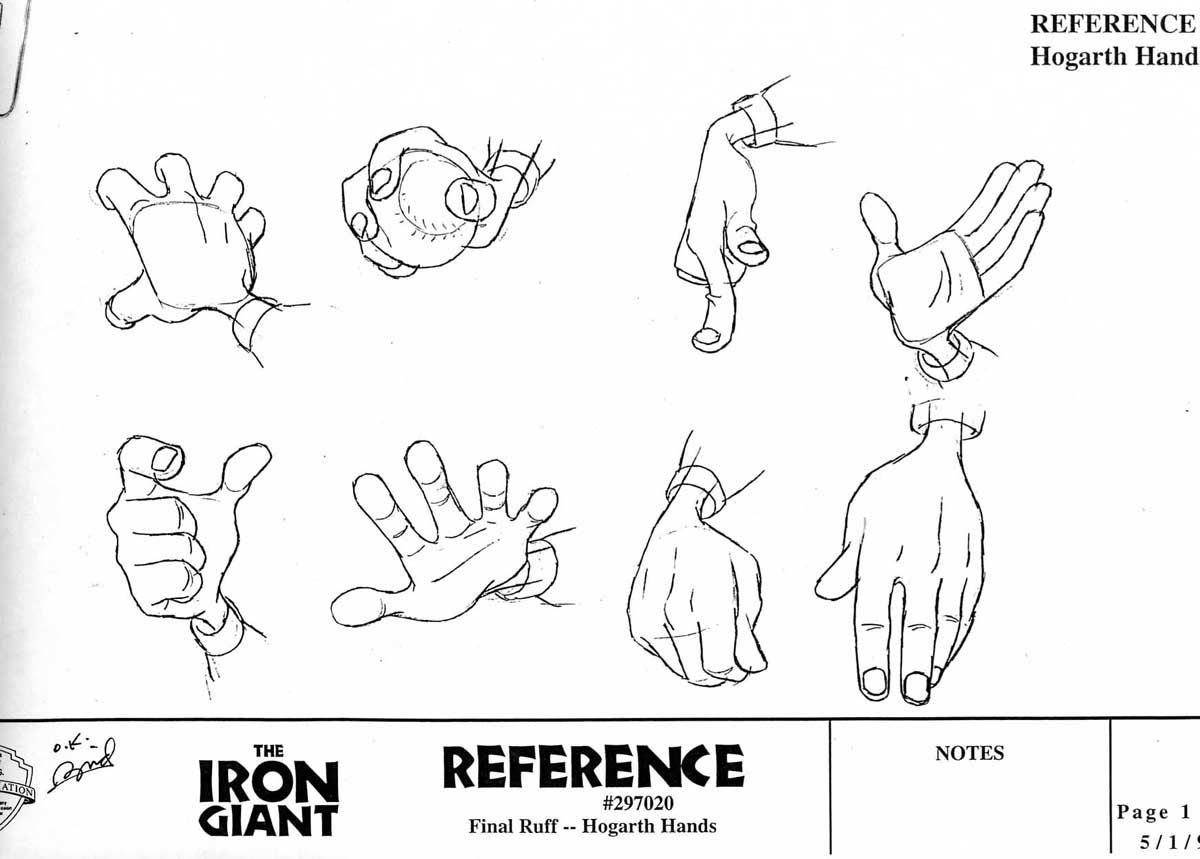 Animated stationery: Hand Poses in Animation
