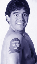 Fútbol Rebelde: Maradona guevarista