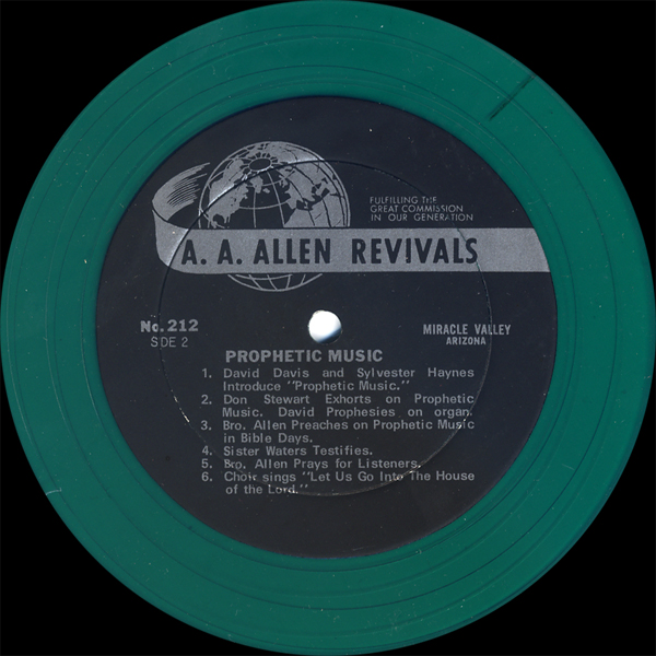 The Good, Bad & Ugly Gospel Record Barn: A.A. Allen Presents ...