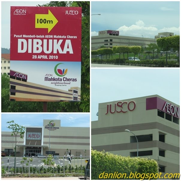 Dan'Lion: Jusco Mahkota Cheras Opening Soon on 28 April 2010: