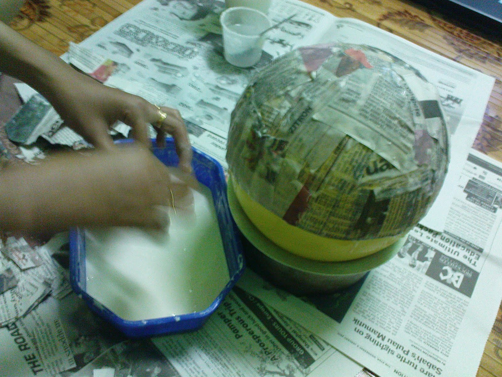 CHE GU ZIZIE BLOG: paper mache