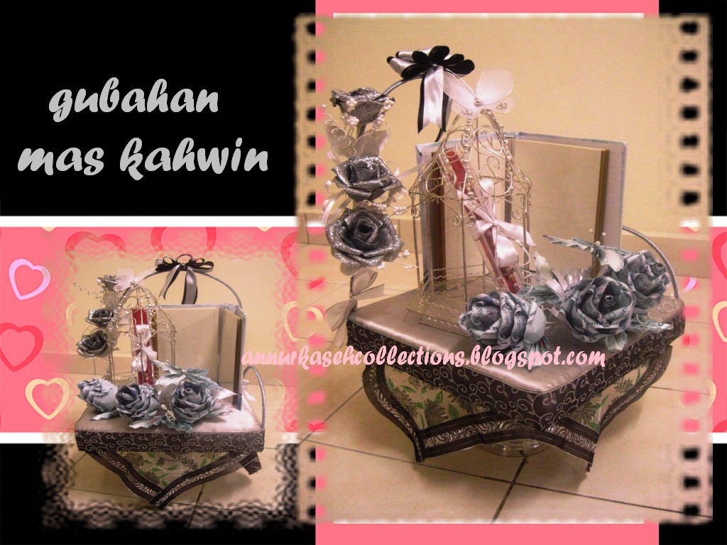 ~GUBAHAN HANTARAN MAS KAHWEN~ | ANNURKASEH COLLECTIONS -CREPEPAPER ...
