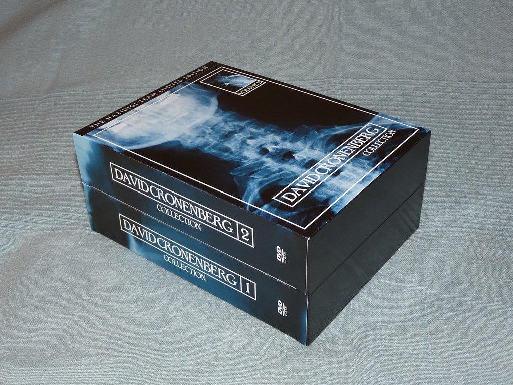 Digipack tervezet: David Cronenberg Collection Vol2 (Digipack)