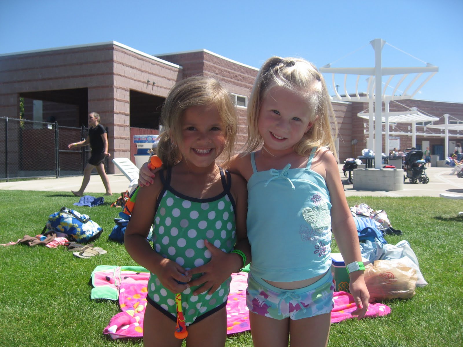 Our Little Family: Summer fun at the pool!