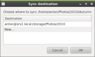 Tech blog of Anton Keks: Simple Rsync GUI: easy backups from Nautilus