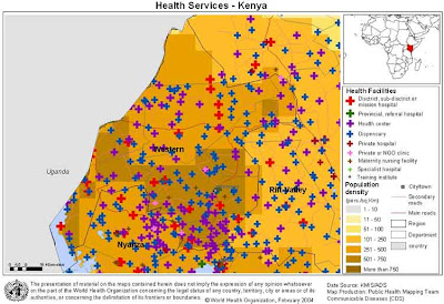 FREE GIS, Remote Sensing, Spatial & Hydrology Data: The Global Health Atlas