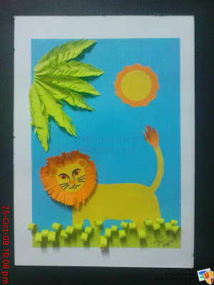 Asbo's Art and Craft: Animal collage