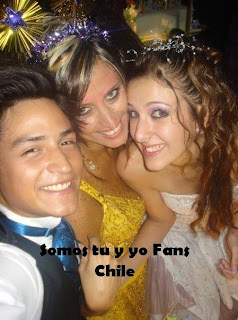 "Somos tu y yo ... un nuevo dia" Fans Chile: Detalles de los 15 de Rossy