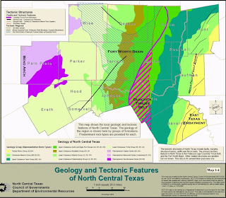 Barnett Shale Maps: Texas Aquifers and Geology