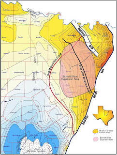 Barnett Shale Maps